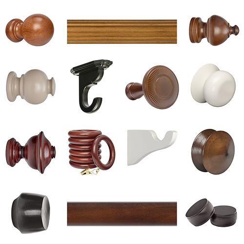 Decorative Drapery Hardware | Decorative Drapery Rods | DRD