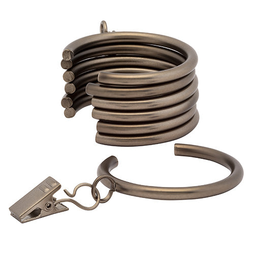 Kirsch 1 3/8" Designer Metals C-Rings | DRD