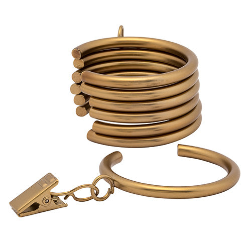 Kirsch 1 3/8" Designer Metals C-Rings | DRD