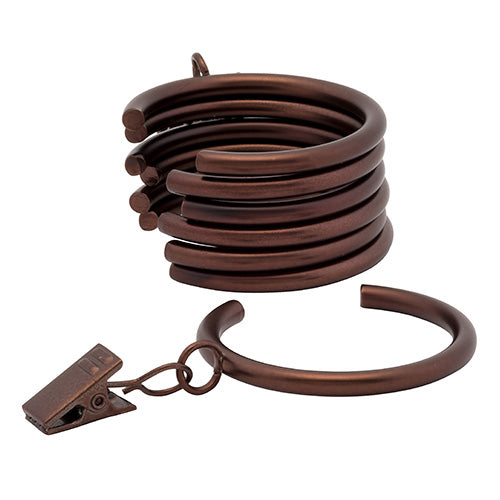 Kirsch 1 3/8" Designer Metals C-Rings | DRD