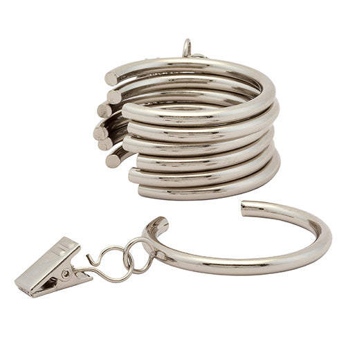 Kirsch 1 3/8" Designer Metals C-Rings | DRD