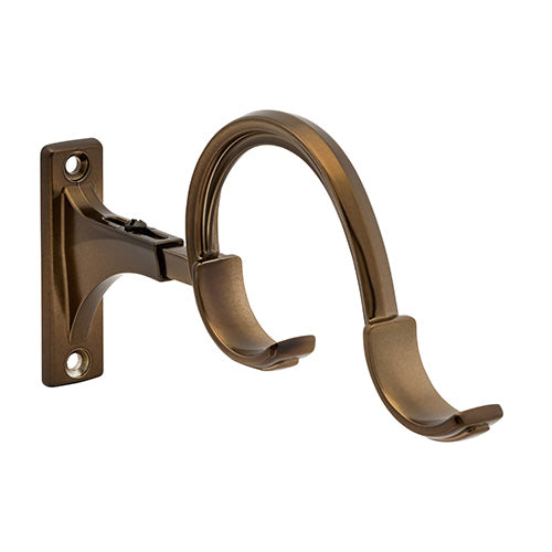 Kirsch 1 3/8" Designer Metals Double Bypass Bracket – DRD