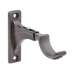 Kirsch 1 3/8" Designer Metals Decorative Bypass Bracket | DRD